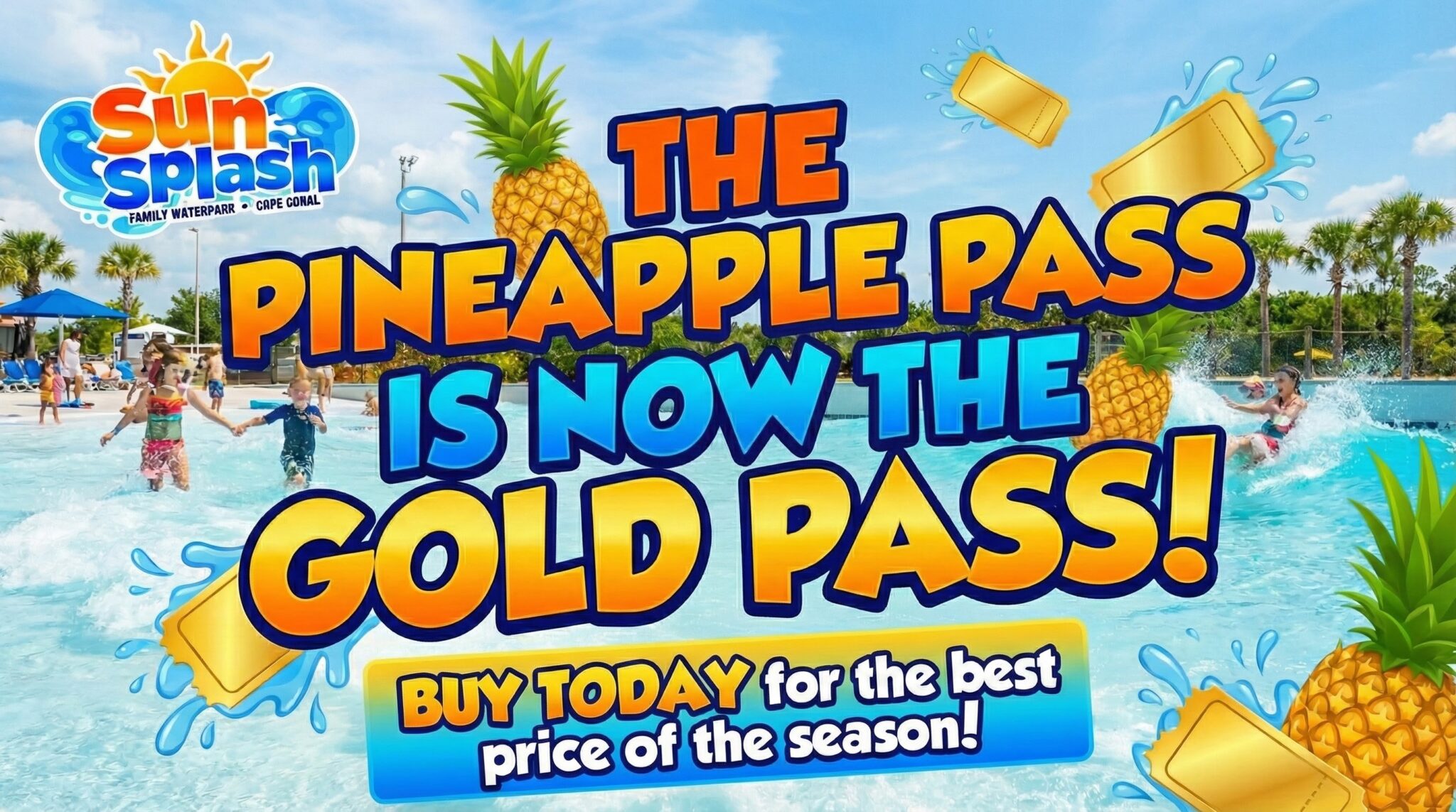 FAQ - Sunsplash - Family Waterpark | Cape Coral - Rates